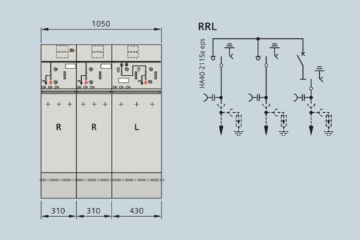 Tủ RMU 3 Ngăn Siemens 8DJH RRL