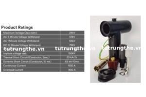 Phân phối đầu cáp 3M - Đầu cáp T-Plug 24kV 240mm2 chính hãng